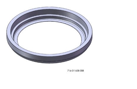 SG716-011638-008 | Focus Ring, 8" Thin Edge for Lam Research 716-011638 ...